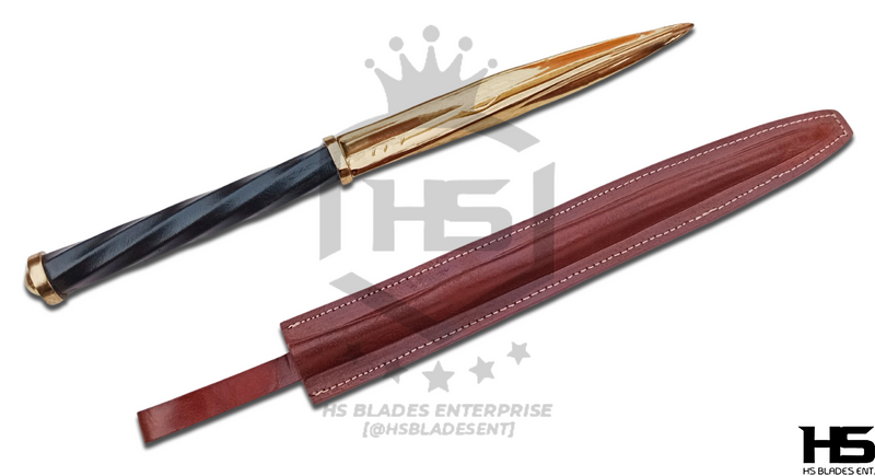 Supernatural Archangel Blade used by Dean with Stand & Black Sheath fr ...