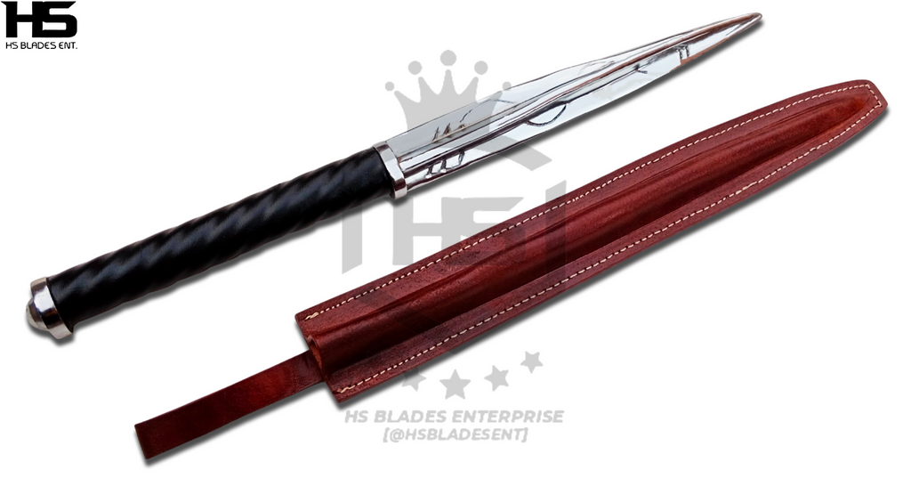Supernatural Archangel Blade used by Dean with Stand & Brown Sheath fr ...