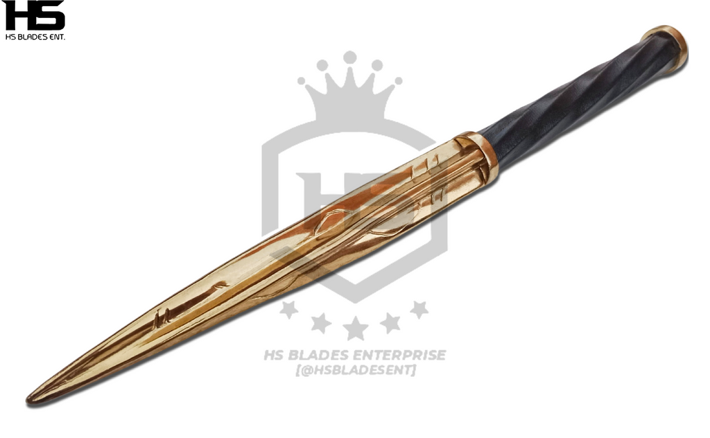 Supernatural Archangel Blade used by Dean with Stand & Brown Sheath fr ...