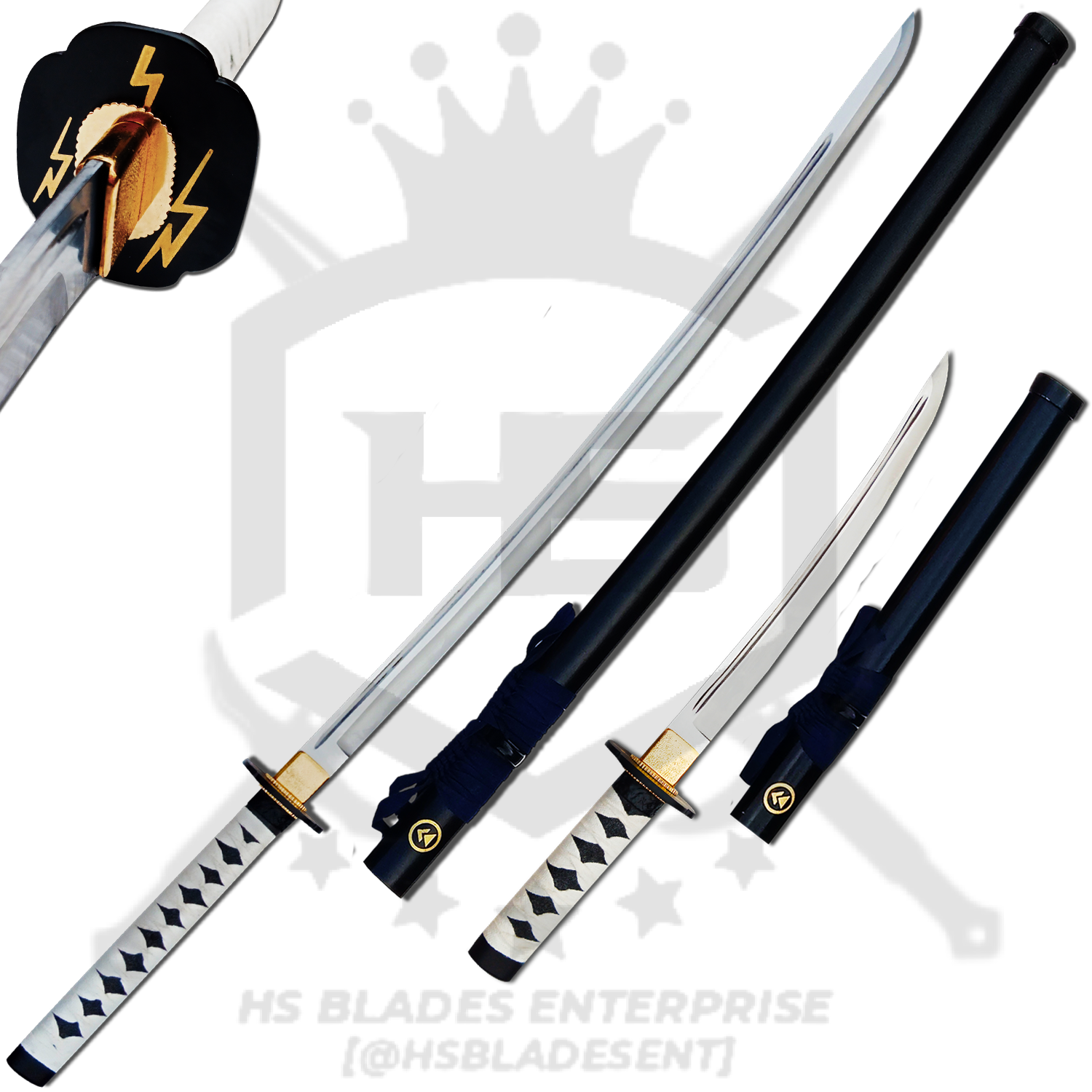 CUSTOM SWORD KIT: Ghost of Tsushima Katana & Tanto of Jin Sakai Sword ...