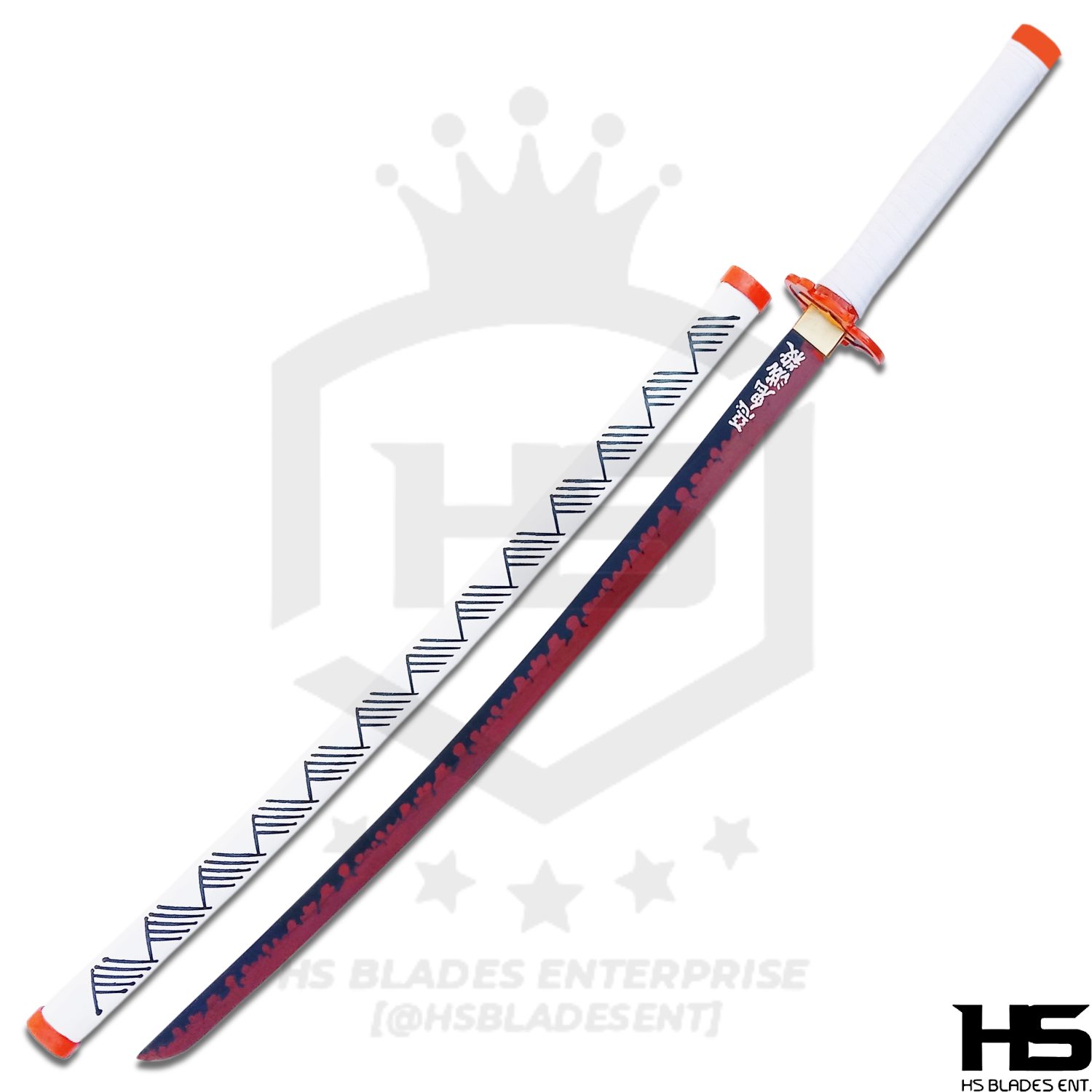 Full Tang Rengoku Nichirin Sword of Rengoku Kyojuro in $77-Demon Slayer ...