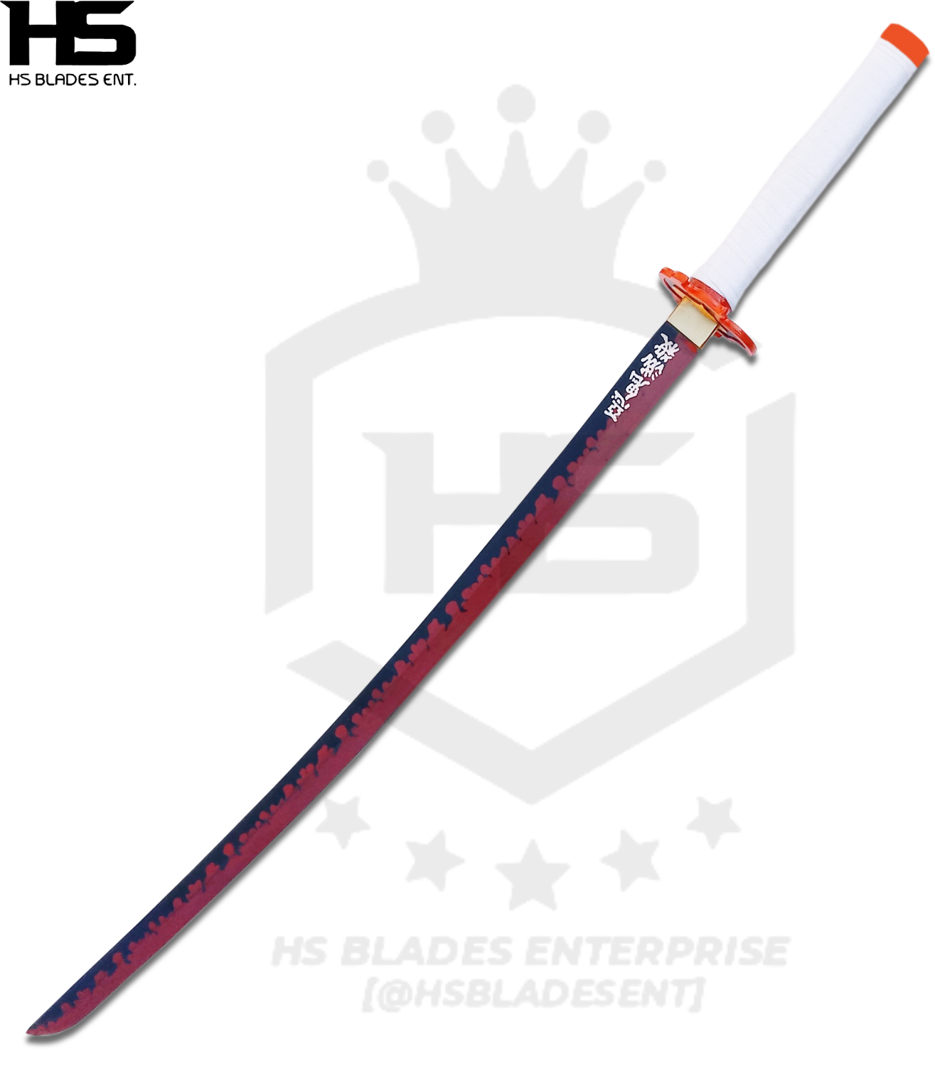 Full Tang Rengoku Nichirin Sword of Rengoku Kyojuro in $77-Demon Slayer ...