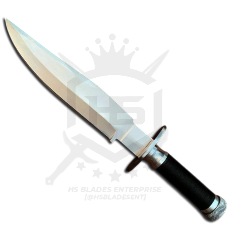 15" Full Tang Predator Bowie Knife of Alan Dutch Schaefer w/ Sheath in ...