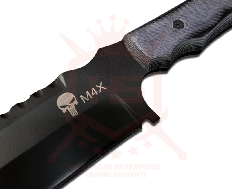 War Zone Black Ed 12" Punisher M4X Knife of Frank Castle in Just $69 ...