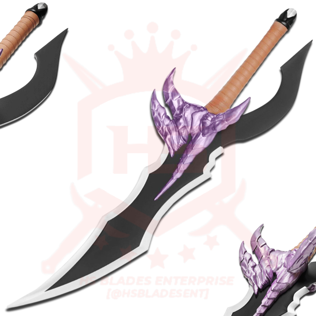 24" Rasaka's Fang Dagger from Solo Leveling-$88 (BR 5160 & Damascus ...