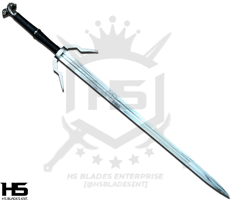 45" Witcher Sword of Geralt-Wolf Sword (5160 & Damascus available) – HS ...