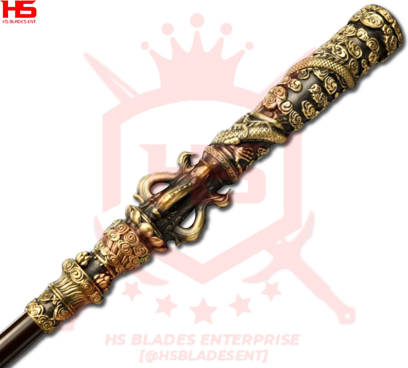 Full Scale 80in Metal Monkey King Wukong's Staff in $99 (Ruyi Jingu ...