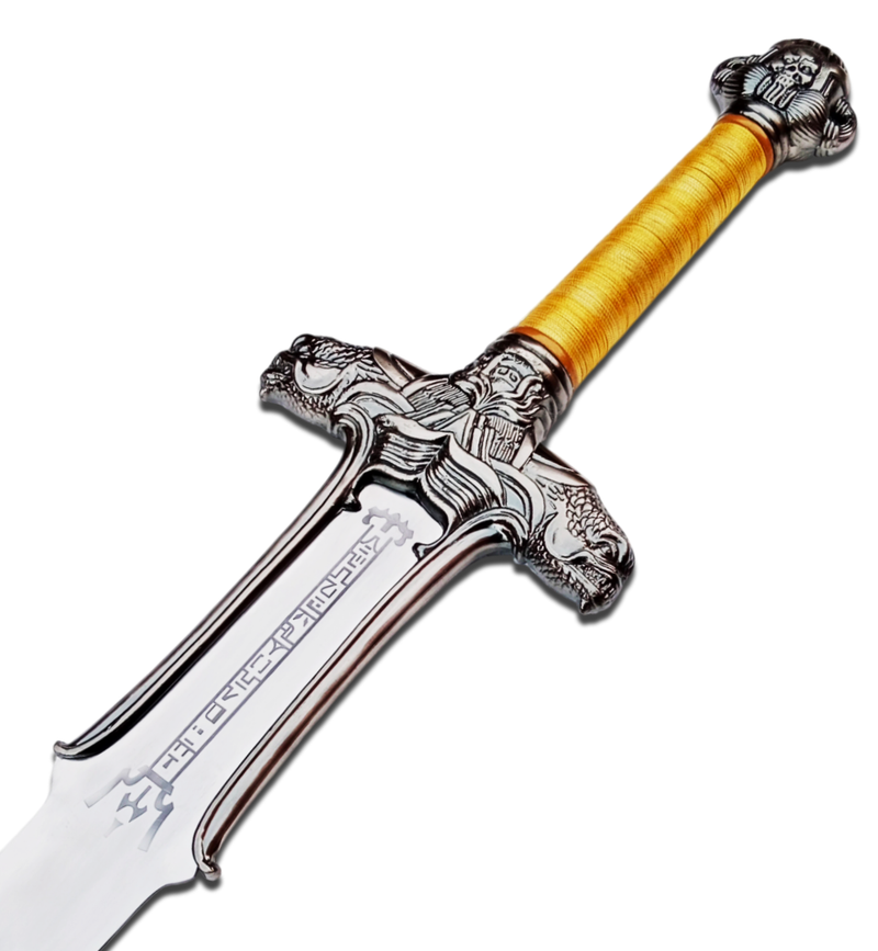 Conan Barbarian Atlantean Sword of Conan w/ Plaque & Sheath $77 (BR ...