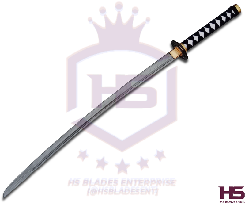 41" Full Tang Damascus Demon Slasher Sword of Yami/Asta-Black Clover ...