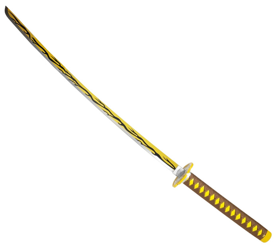 Thunder Nichirin Blade Sword of Kaigaku in Just $77 (Japanese Steel is ...