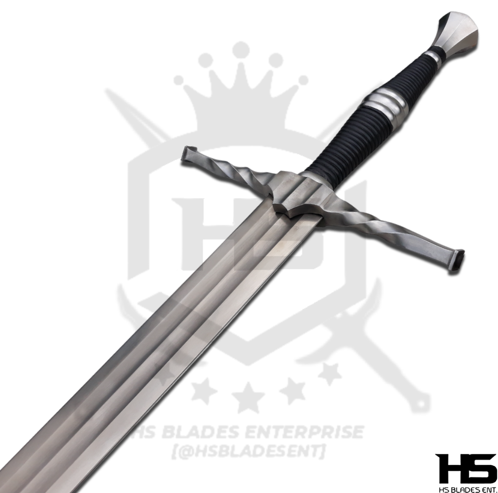 45" Witcher Sword of Geralt-Wolf Sword (5160 & Damascus available) – HS ...
