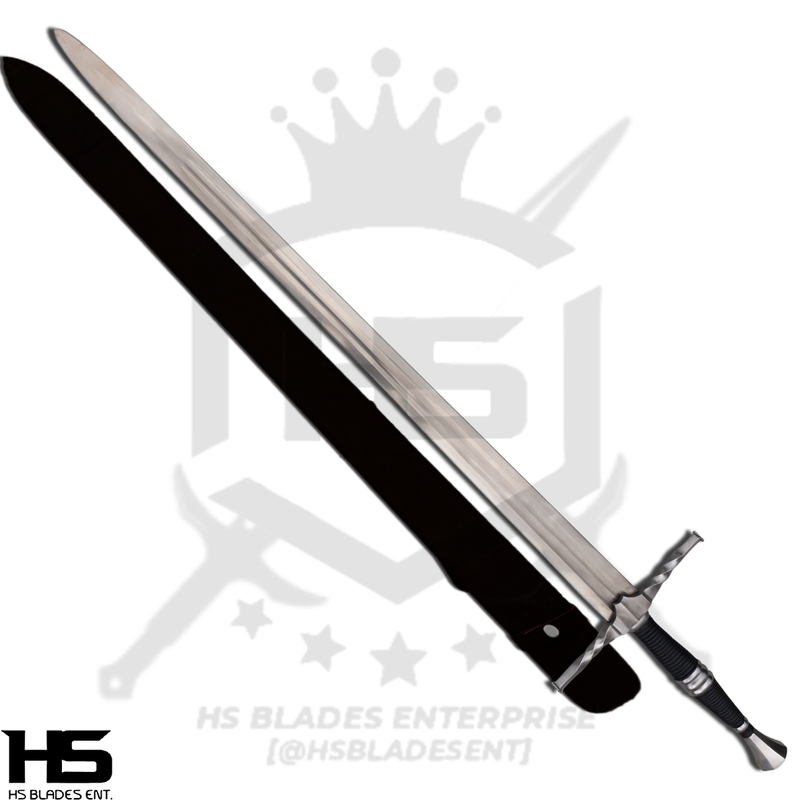 45" Witcher Sword of Geralt-Wolf Sword (5160 & Damascus available) – HS ...
