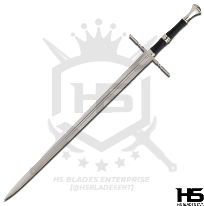 45" Witcher Sword of Geralt-Wolf Sword (5160 & Damascus available) – HS ...