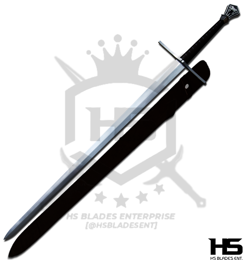 45" Witcher Viper Sword of Geralt Sword (5160 & Damascus available ...
