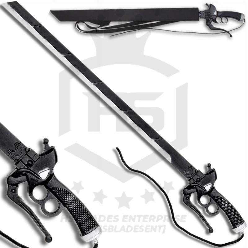 Ultrahard Attack on Titan Swords of Eren Yeager Pair in $99 (Japanese ...