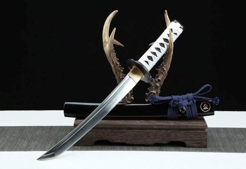 Ghost of Tsushima Sakai Wakizashi in Just $88 (Japanese Steel & Damasc ...