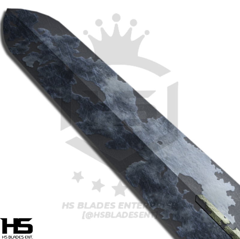 45" Demon Slayer Sword of Asta-Black Clover (BR Spring Steel & Japanese ...