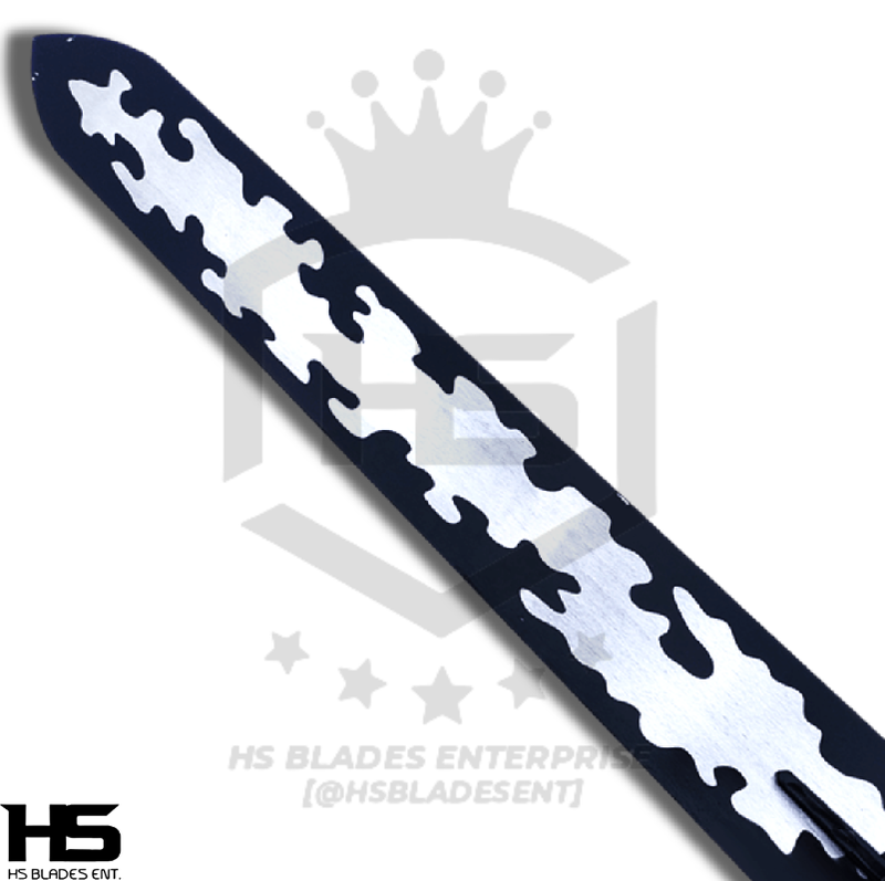 44" Demon Slayer Sword of Asta-Black Clover Swords (BR Spring Steel ...