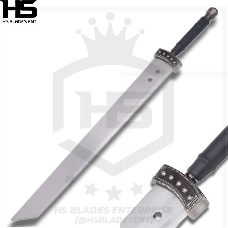 Cloud Buster Sword Mini in Just $49 (Battle Ready D2 Steel, Damascus i ...