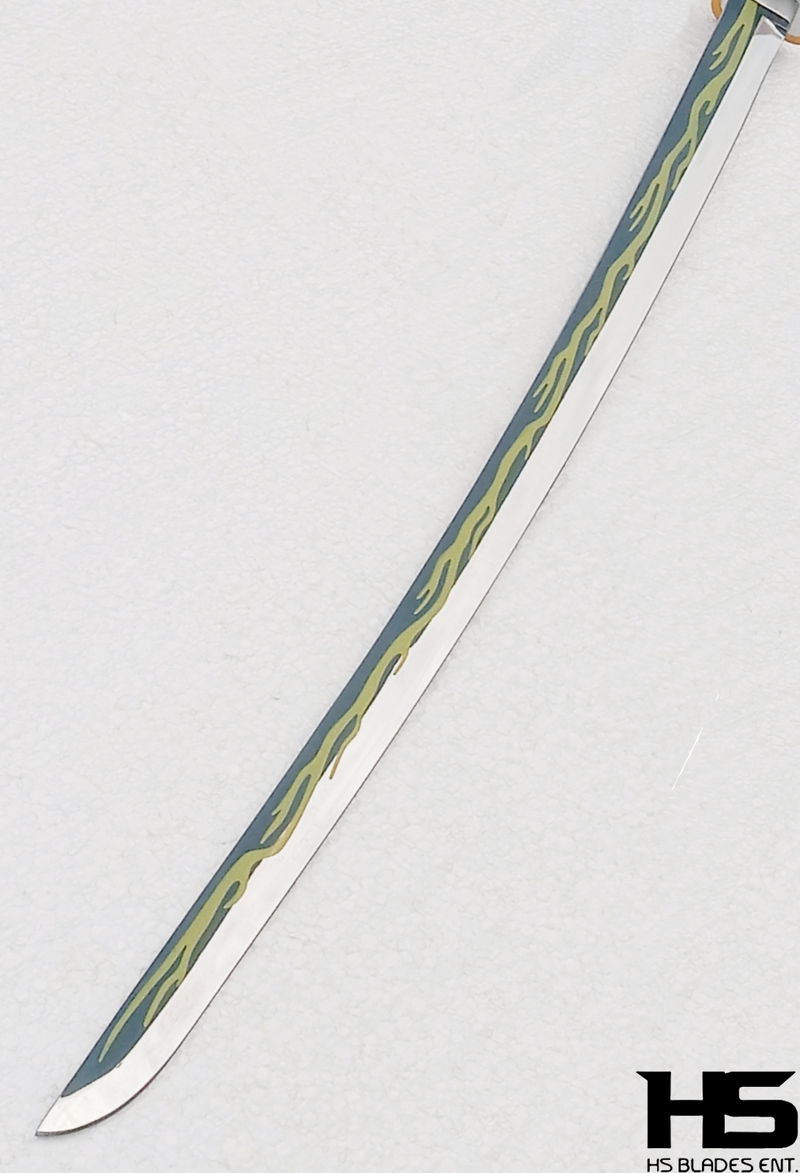 Yellow Nichirin Blade Japanese Sword in Just $77 (Japanese Steel is Av ...