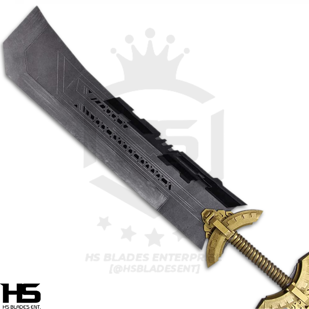 Carbon Steel Real Thanos Double Blade Sword from Avengers Endgames – HS ...