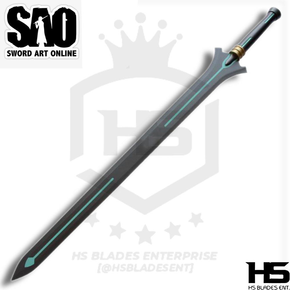 SAO Ordinal Scale Sword of Kirito Just $77 (Battle Ready Spring Steel ...