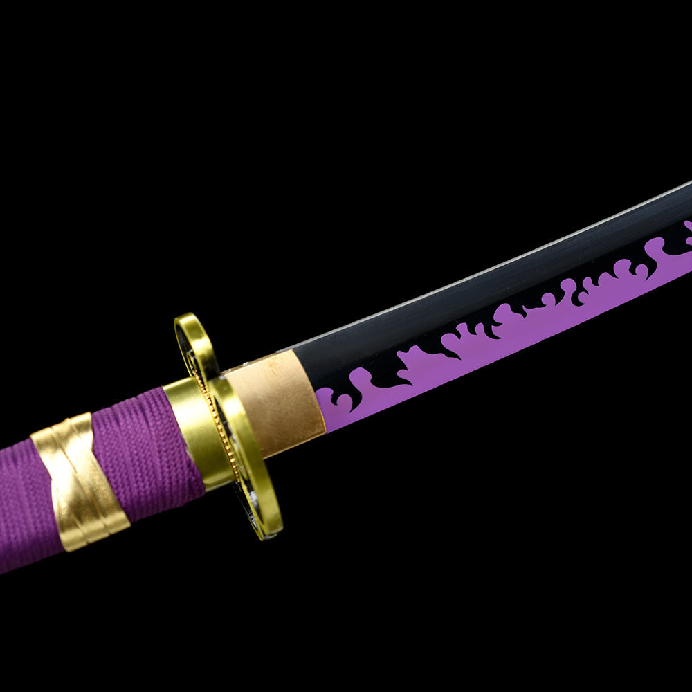 Purple Ame No Habakiri Enma Sword of Roronoa Zoro in $88 (Japanese Ste ...