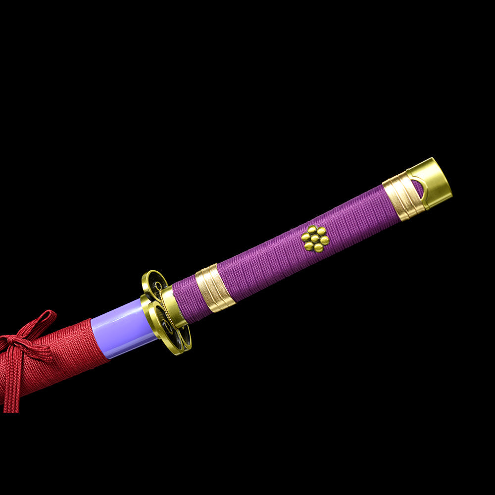 Purple Ame No Habakiri Enma Sword of Roronoa Zoro in $88 (Japanese Ste ...