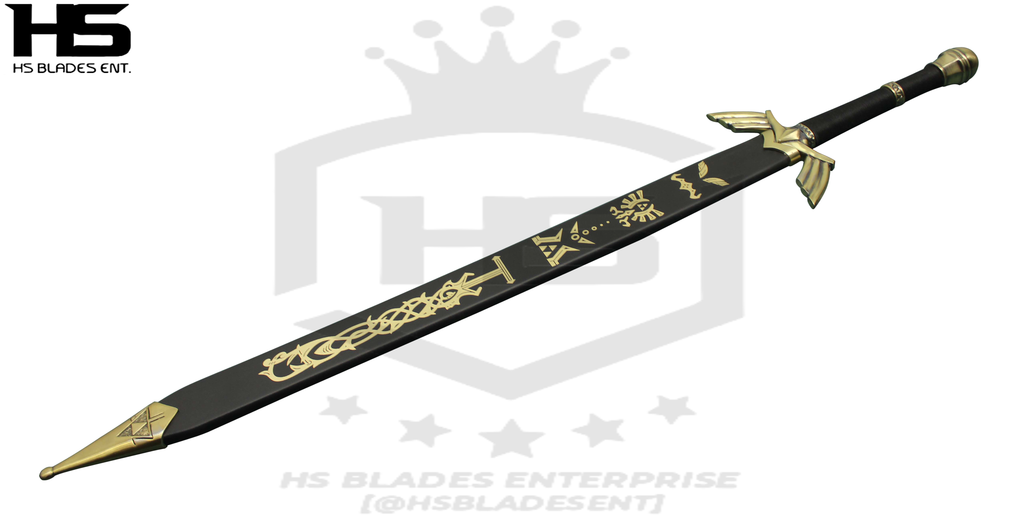 43" Link Ornate Prophecy Hero Sword (Spring Steel & D2 Steel Battle Re ...
