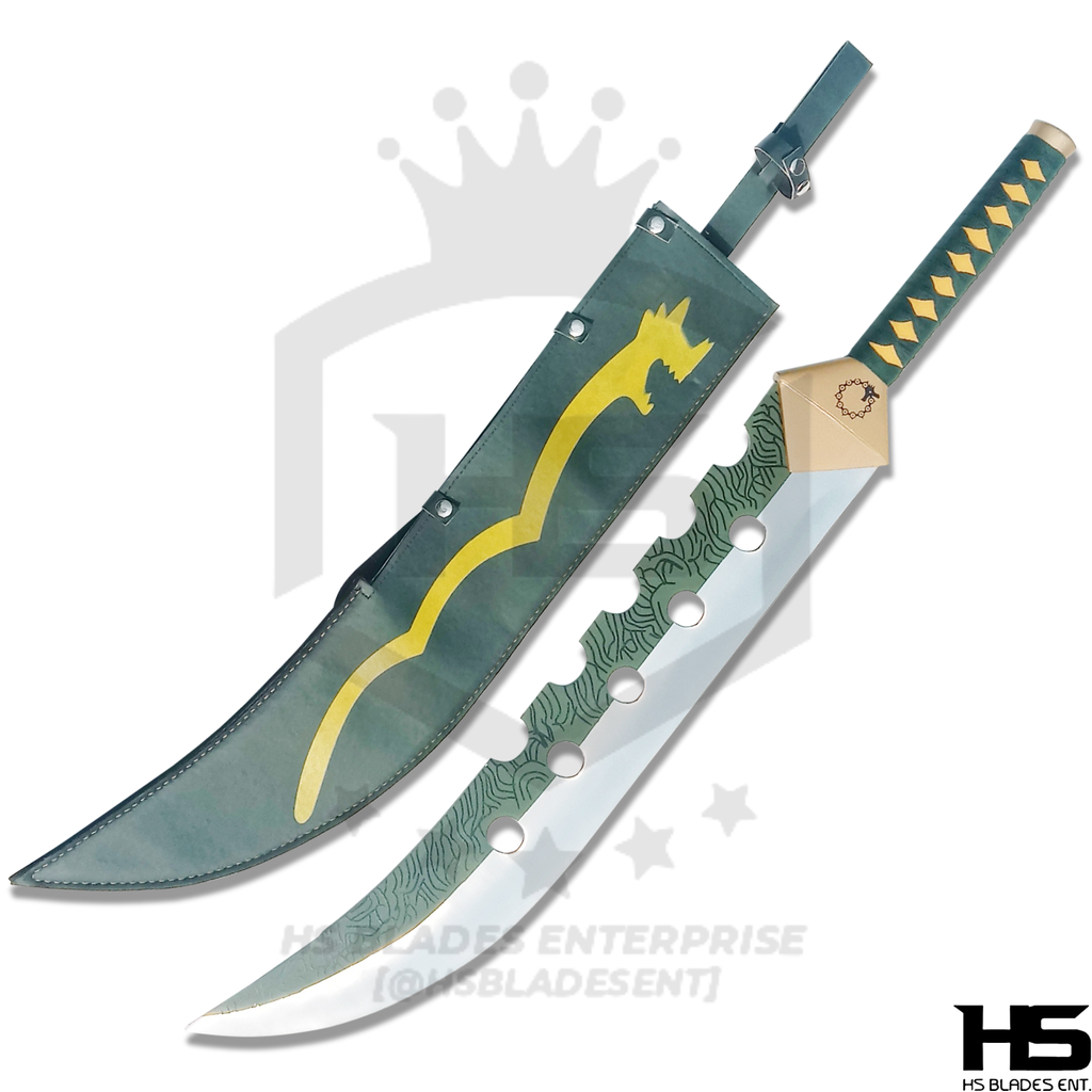 Full Tang Lostvayne Sword of Meliodas (D2 & Spring Steels are also ...