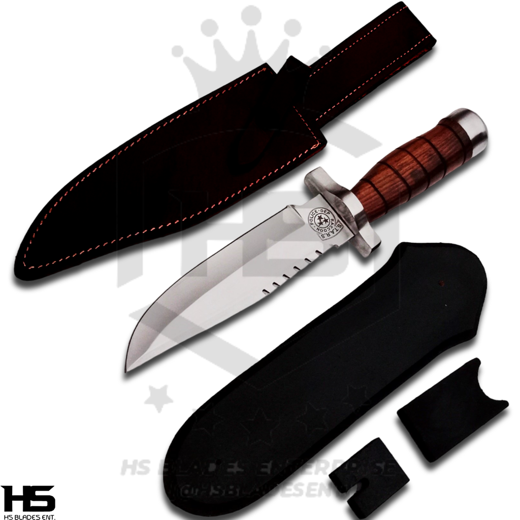13" Hunting Knife of Geralt of Rivia from Witcher 3 (Damascus, 5160 ...