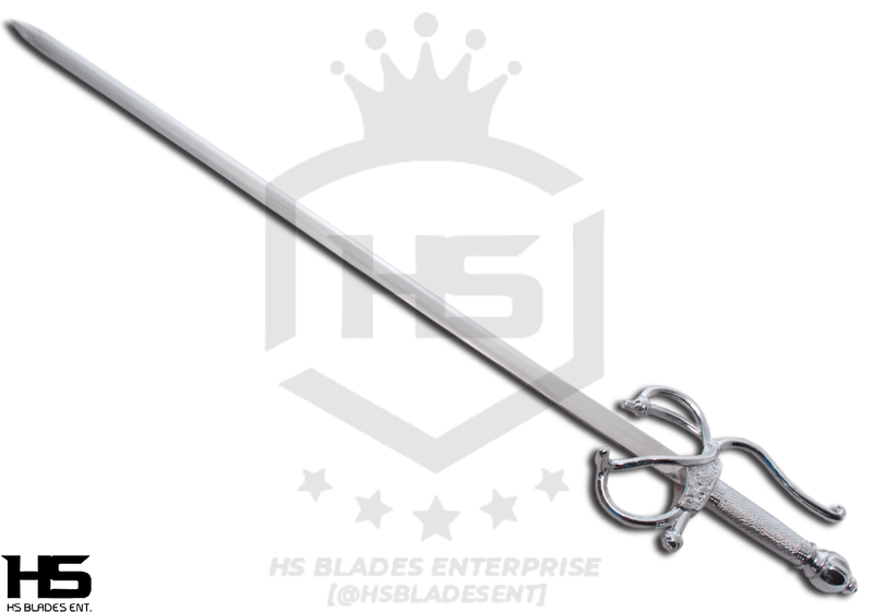 37" Rapier Sword of Wednesday in Just $88 (Spring Steel & D2 Steel ver ...