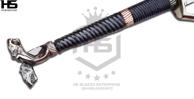 Witcher Sword of Geralt with Wolven Pommel (5160 & Damascus available ...