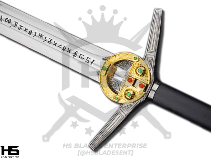 Witcher Sword of Geralt with Jewel (5160 & Damascus available) – HS ...