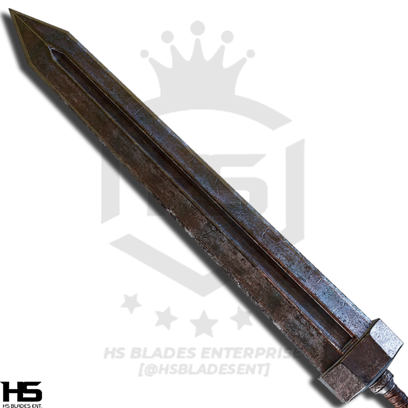 45" Colossal Greatsword of in Just $121 (Spring Steel & D2 Steel versi ...