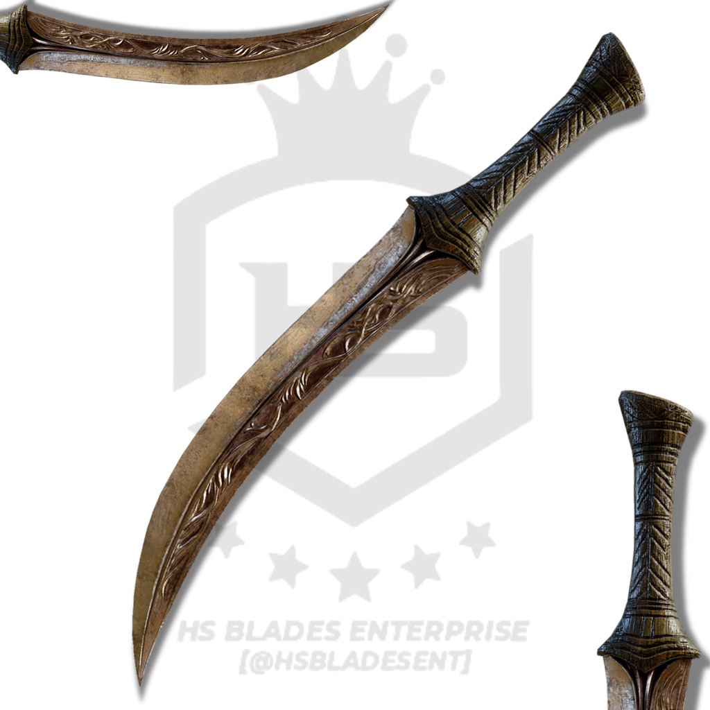 15" Erdsteel Dagger Knife from Elden Ring of in Just $69 (Spring Steel ...
