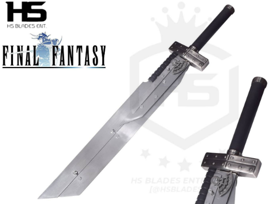Final Fantasy Cloud's Fusion Buster Sword With Sheath | FF7 advent chi ...