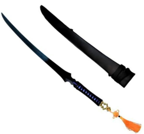 Dual Tone Ghost Sword in Just $88 (Battle Ready Spring Steel & D2 Stee ...