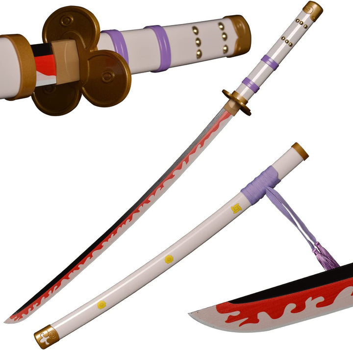 White Ame No Habakiri Enma Sword of Roronoa Zoro in $88 (Japanese Stee ...